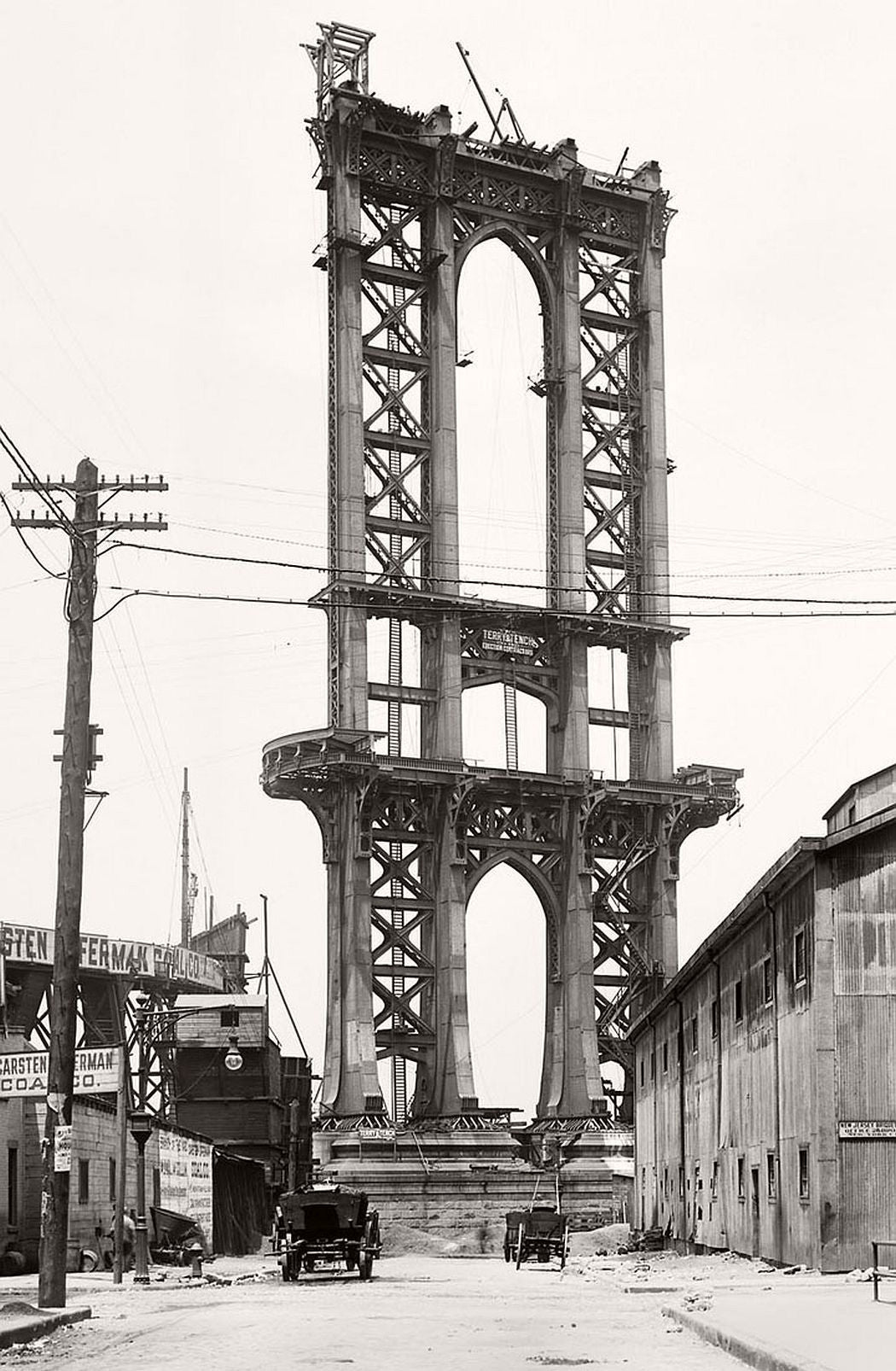 L'incredibile epopea del Manhattan Bridge (con le foto d'epoca) - Il ...